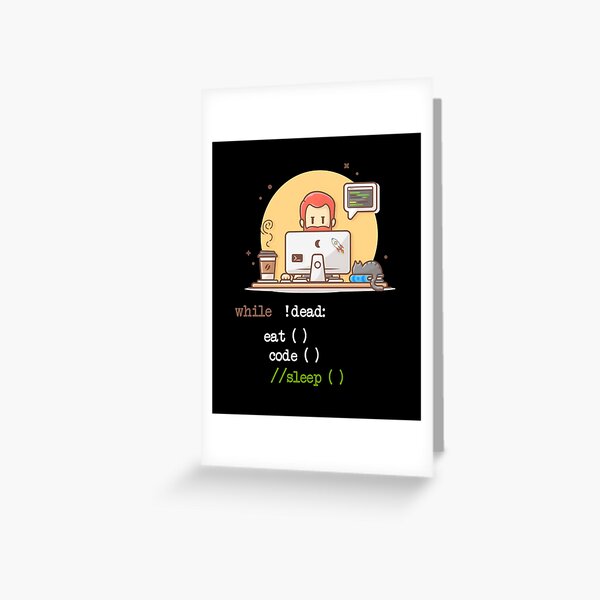 Funny Works Coffee Cat It Program Code Programmer Coder Computer