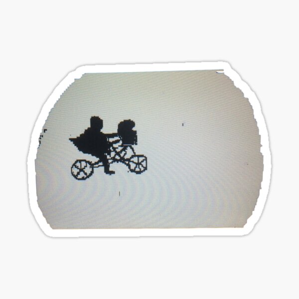 "8 Bit ET" Sticker for Sale by BranTheWoken | Redbubble