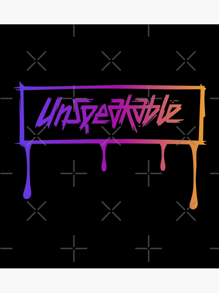 "youtube play Funny Unspeak.able" Poster for Sale by Aralina01 | Redbubble