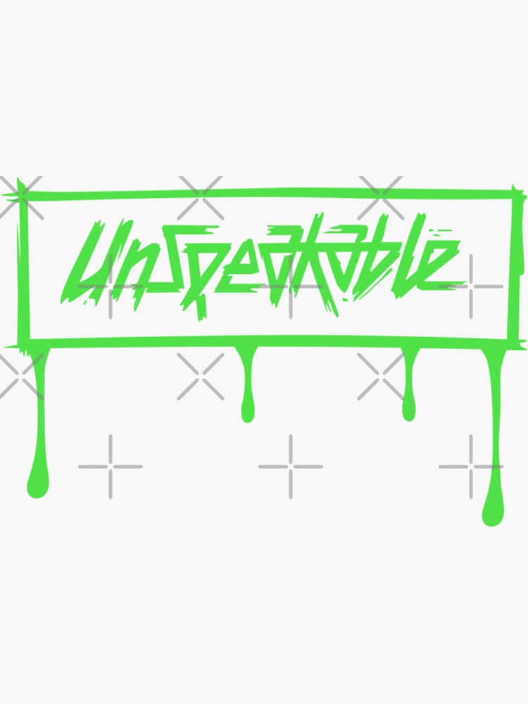 "youtube play Funny Unspeak.able" Sticker for Sale by Aralina01 | Redbubble