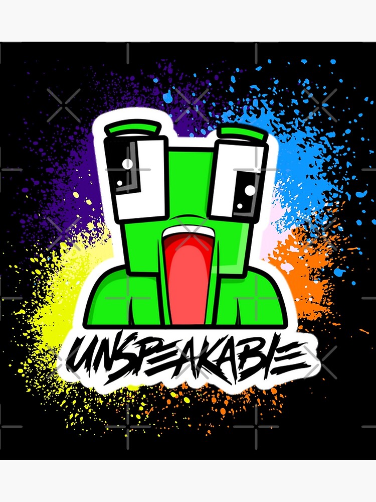 "youtube play Funny Unspeak.able" Poster for Sale by Aralina01 | Redbubble