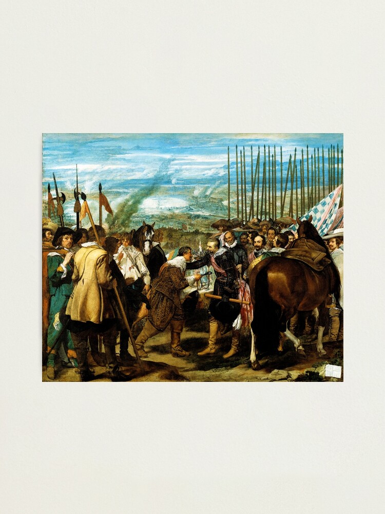 "The Surrender of Breda by Diego Velázquez (1634-35)" Photographic ...