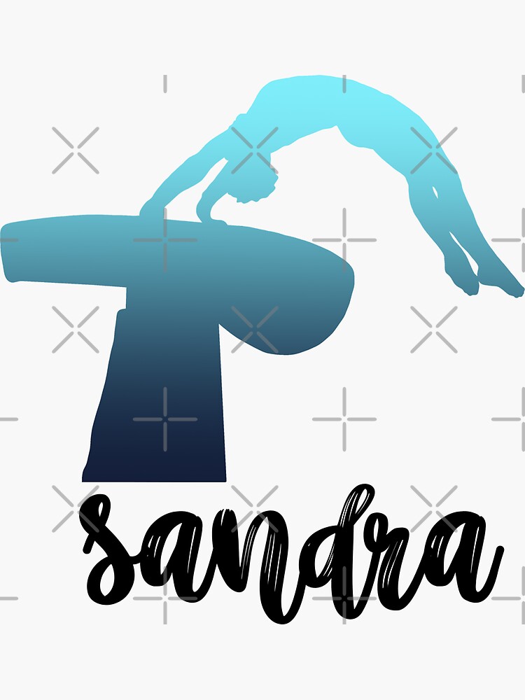 "Sandra Custom" Sticker for Sale by GCDIllustrated | Redbubble