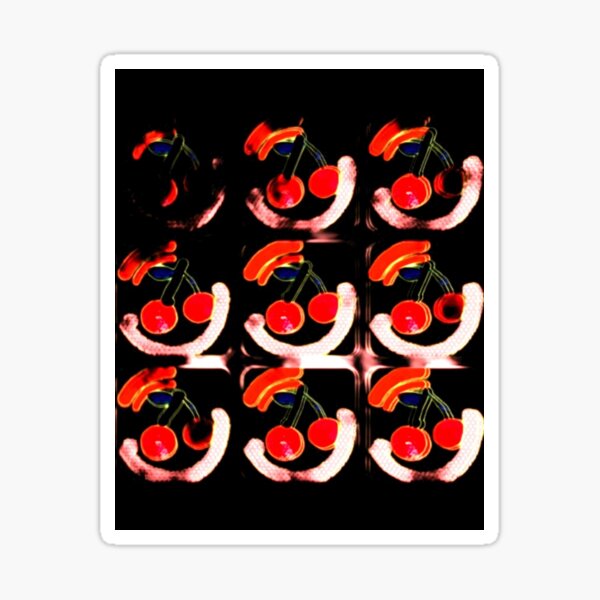 "Cherry-ade" Sticker for Sale by FatCatOriginal | Redbubble