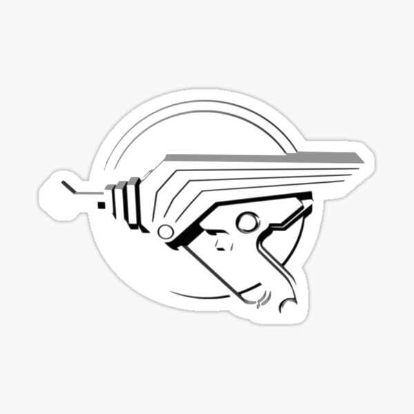 "Another Classic Raygun" Sticker by TheBronzeBeetle | Redbubble