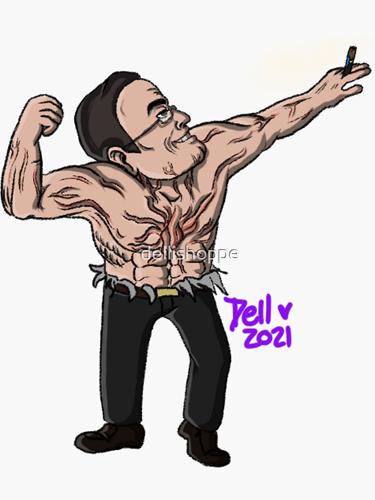 "Senator Armstrong Metal Gear a.k.a L E G W E A K" Sticker for Sale by ...