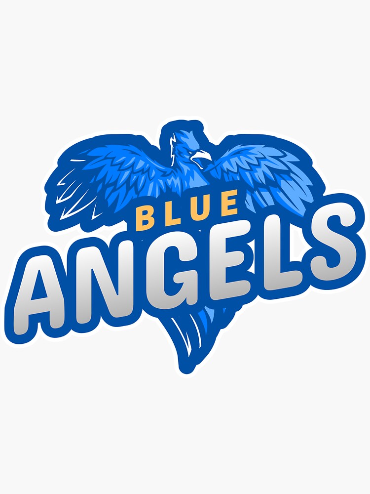 "Blue Angels" Sticker for Sale by debooy6 | Redbubble