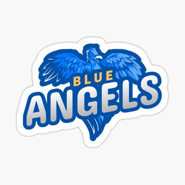 "Blue Angels" Sticker for Sale by debooy6 | Redbubble