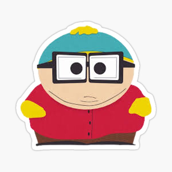 Pegatina «eric cartman con gafas como un nerd» de philwill47 | Redbubble