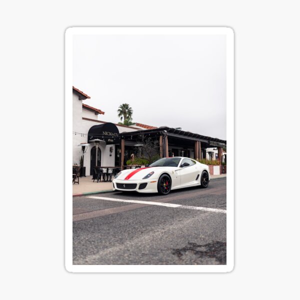 "Ferrari 599 GTO" Sticker for Sale by JWKexotics | Redbubble