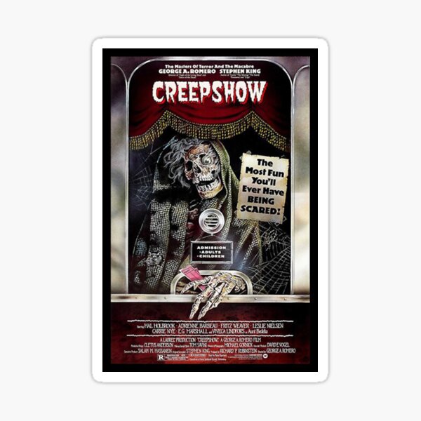 "CREEPSHOW " Sticker for Sale by cicilialen | Redbubble