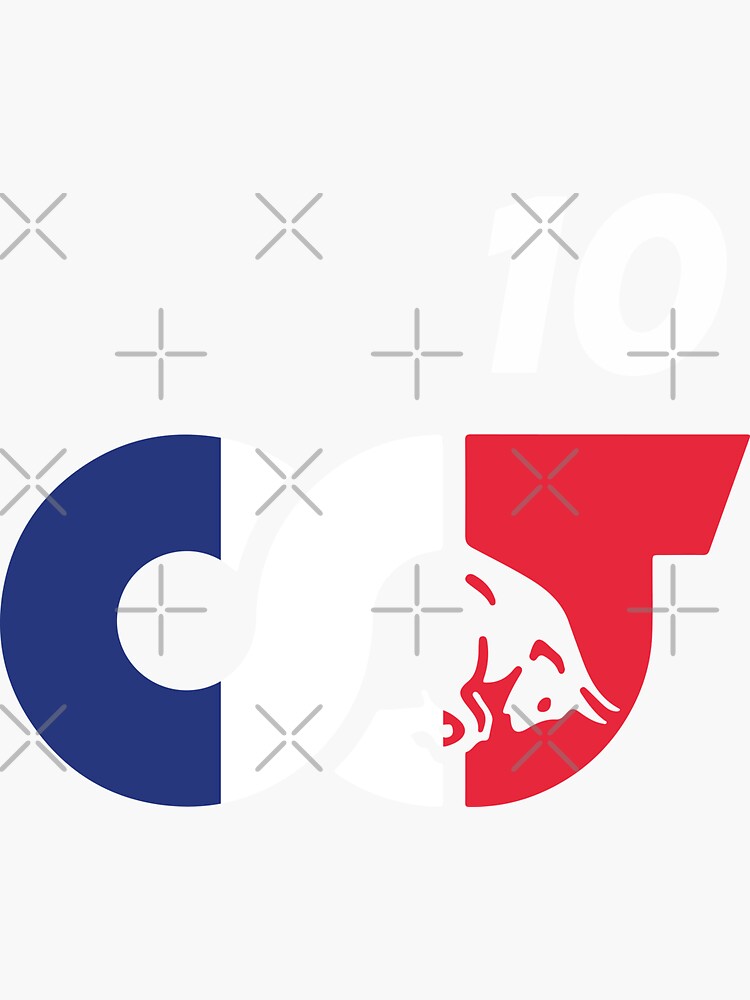 "Pierre Gasly with Flag - F1 2023" Sticker for Sale by Malaka7 | Redbubble