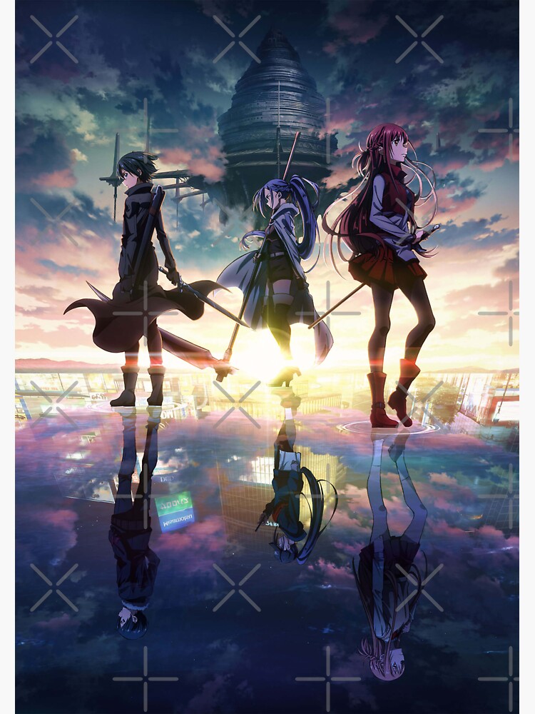 "Sword Art Online Progressive Poster" Sticker for Sale by VampireMan ...
