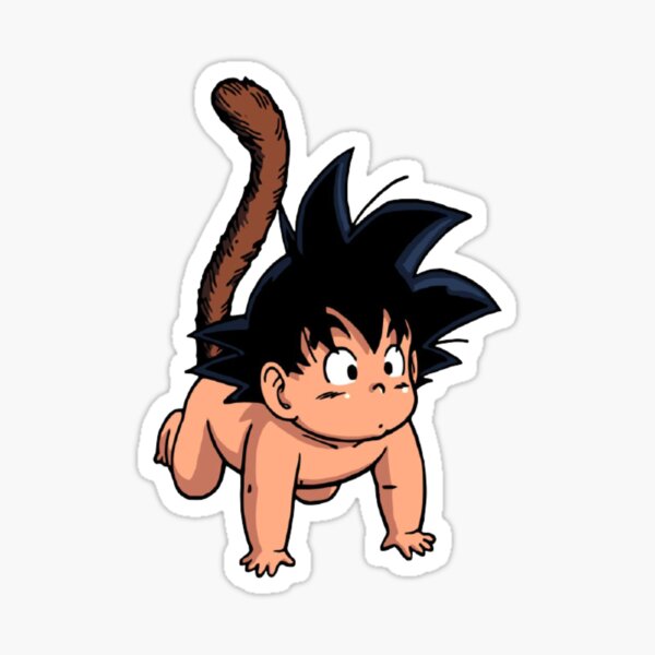 "SON GOKU" Sticker by MazeBank | Redbubble