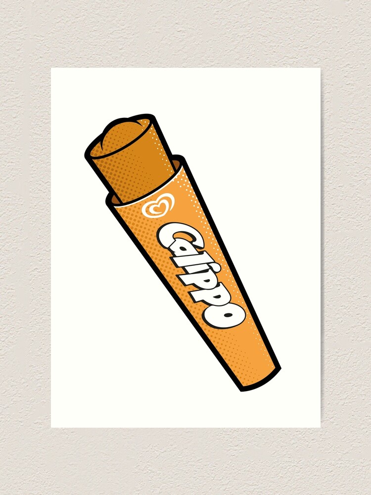 "Orange Calippo" Art Print for Sale by undeadorange | Redbubble