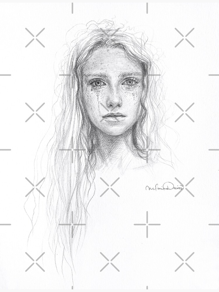 "Don't Cry, It Will Ruin Your Mascara" Poster by melaniedavisart ...