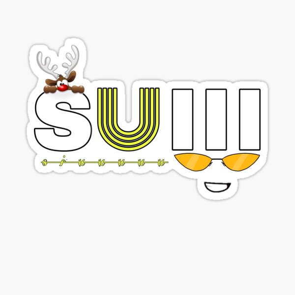"Siuuu Cristiano ronaldo suiii goal " Sticker for Sale by sizamix ...