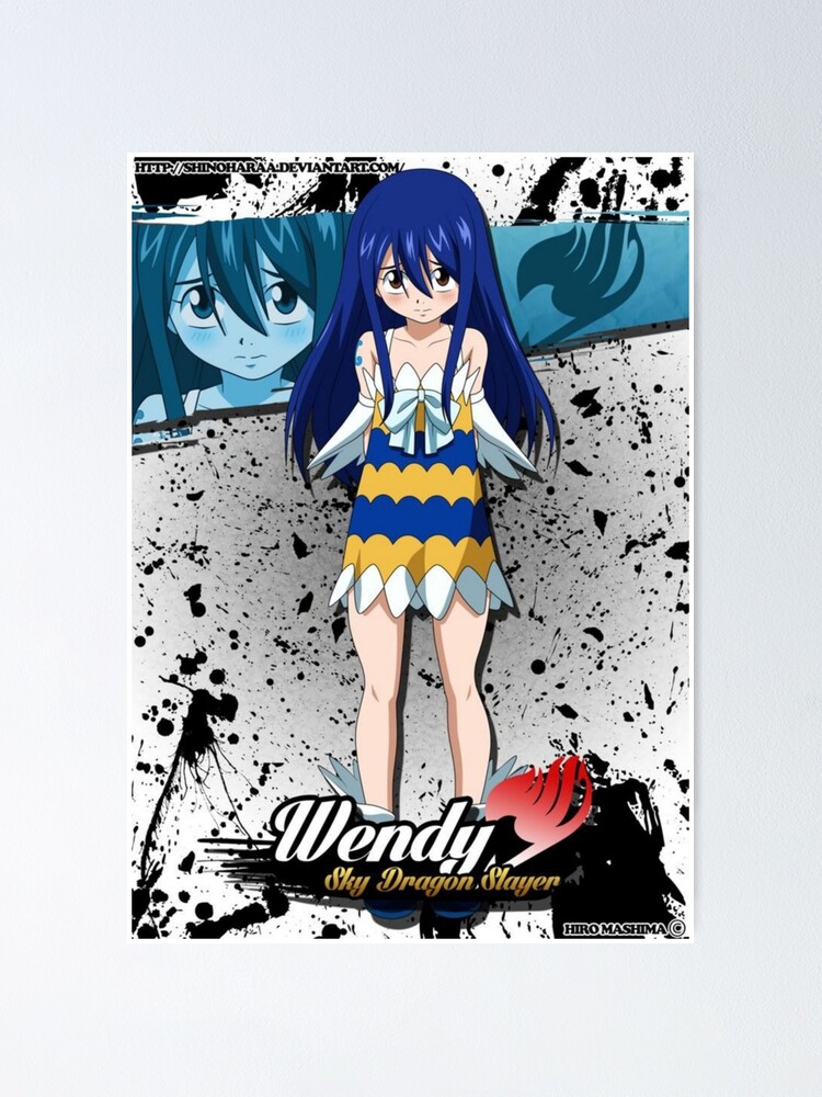 "Fairy tail wendy" Poster for Sale by Soulzodiac | Redbubble