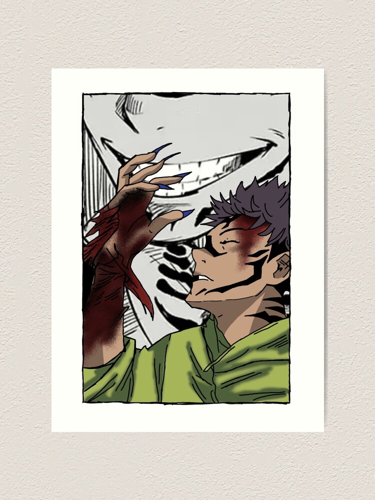 "Sukuna Manga Panels" Art Print for Sale by NikkieColla | Redbubble