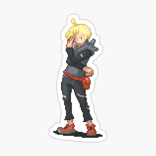"Gladion" Sticker by ZioCorvid | Redbubble