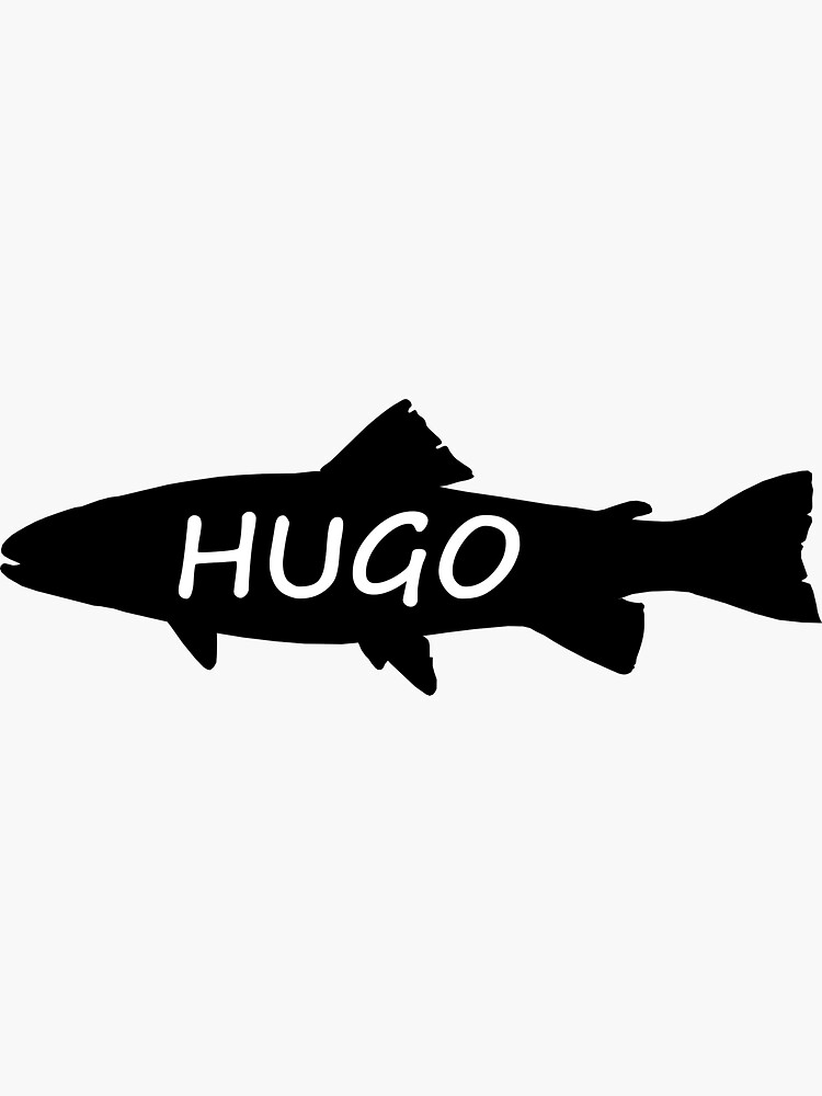 "Hugo Fish" Sticker by gulden | Redbubble