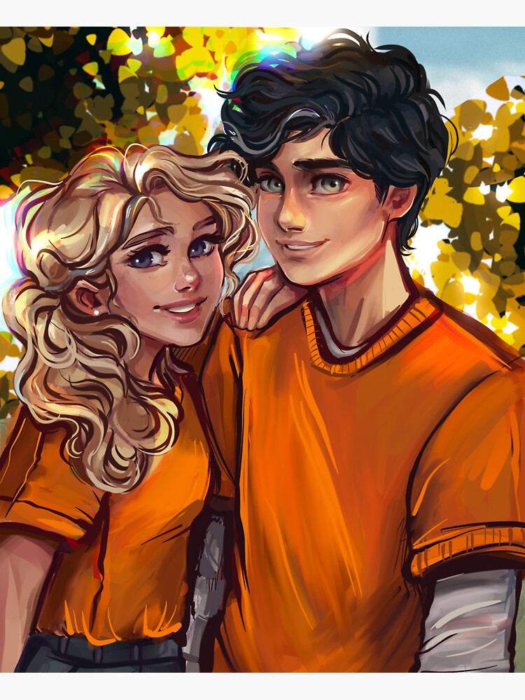 "Percabeth" Sticker for Sale by smoustart | Redbubble