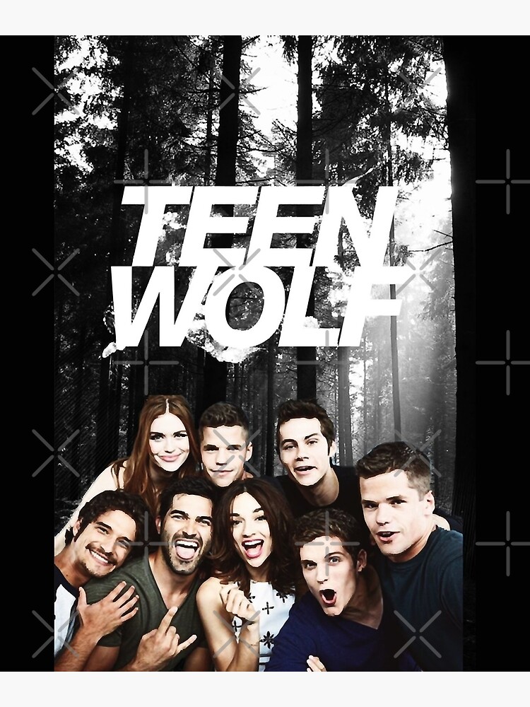 "Beautiful Model Teen Wolf - Logo And Cast Classic Fans" Photographic ...