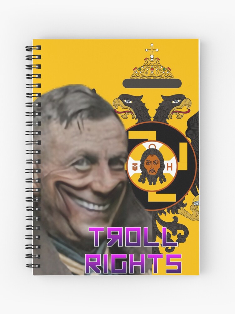 "Taboritsky Troll Rights" Spiral Notebook for Sale by Sergey Taboritsky ...