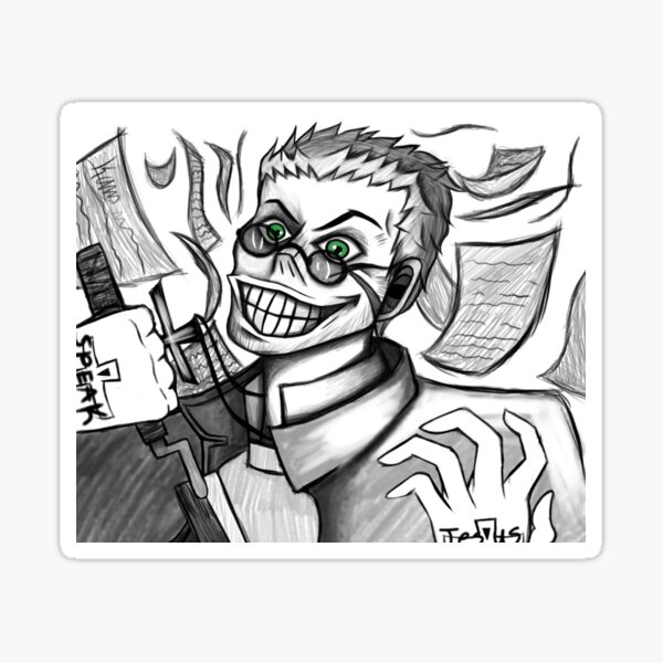"Alexander Anderson " Sticker by LazyKamyPaints | Redbubble