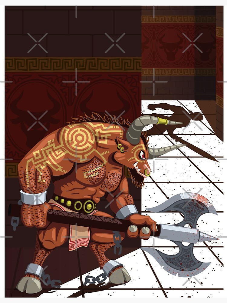 "Minotaur in the labyrinth" Photographic Print for Sale by abdrahman ...