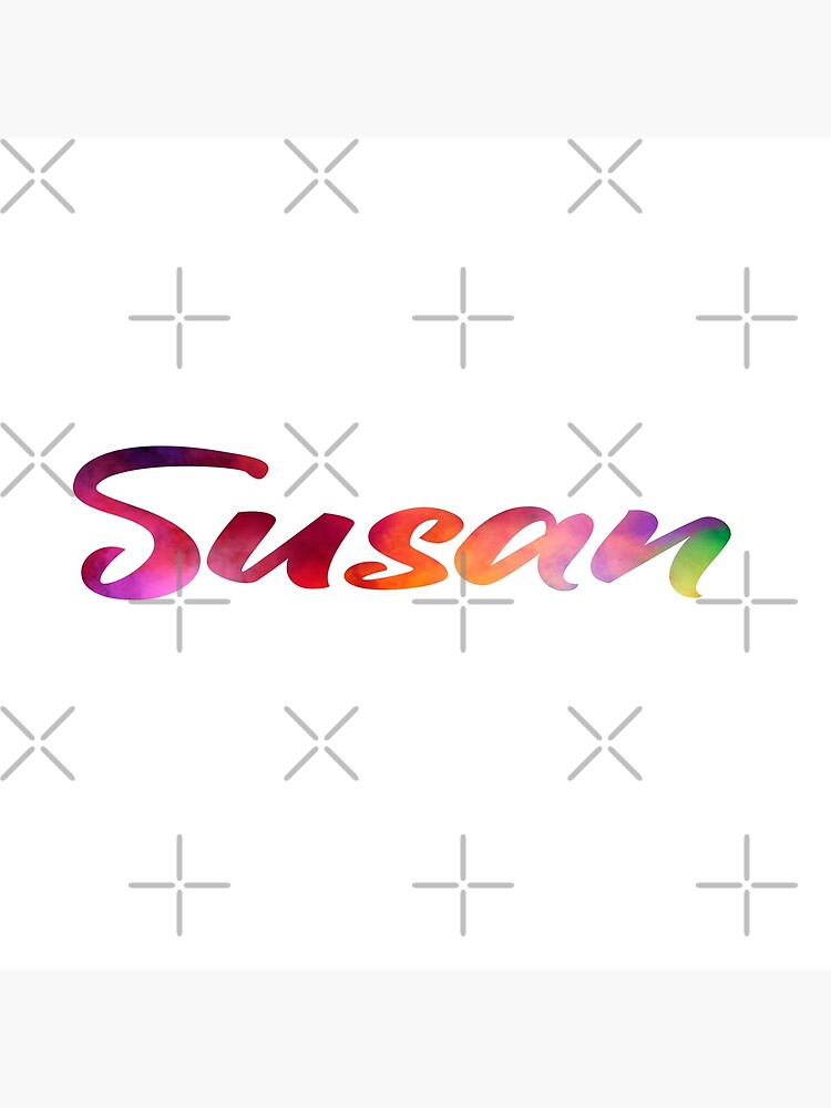 "Susan - Aesthetic Name Art Style" Poster for Sale by DitaNadiaStore ...