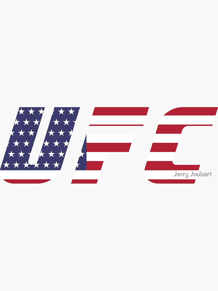 "UFC USA" Sticker for Sale by J2Duncan | Redbubble