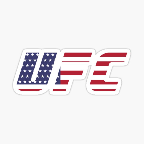 "UFC USA" Sticker for Sale by J2Duncan | Redbubble