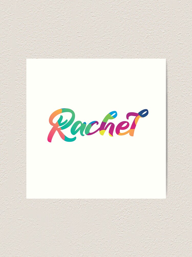 "Rachel - Aesthetic Name Art Style" Art Print for Sale by ...