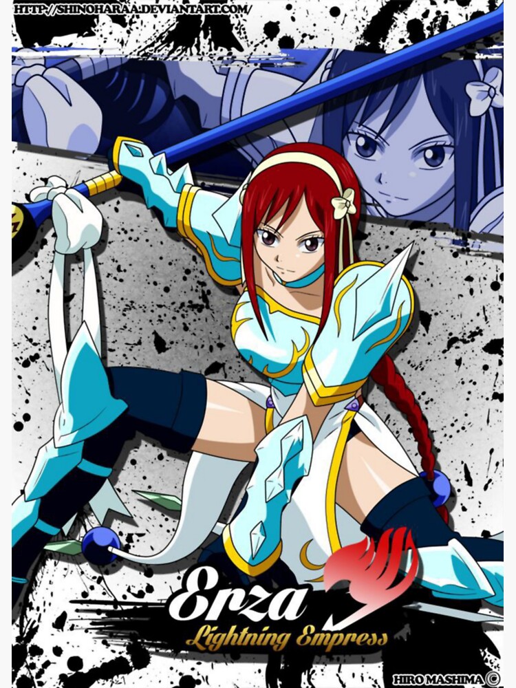 "Erza fairy tail" Sticker by Soulzodiac | Redbubble
