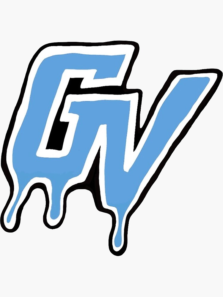 "GVSU: GV Melting Logo" Sticker for Sale by alexahendricks | Redbubble