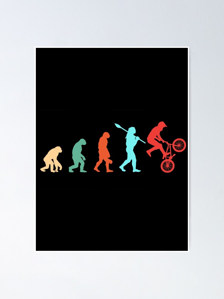 "Evolution Of A BMX rider" Poster for Sale by Melvab79 | Redbubble