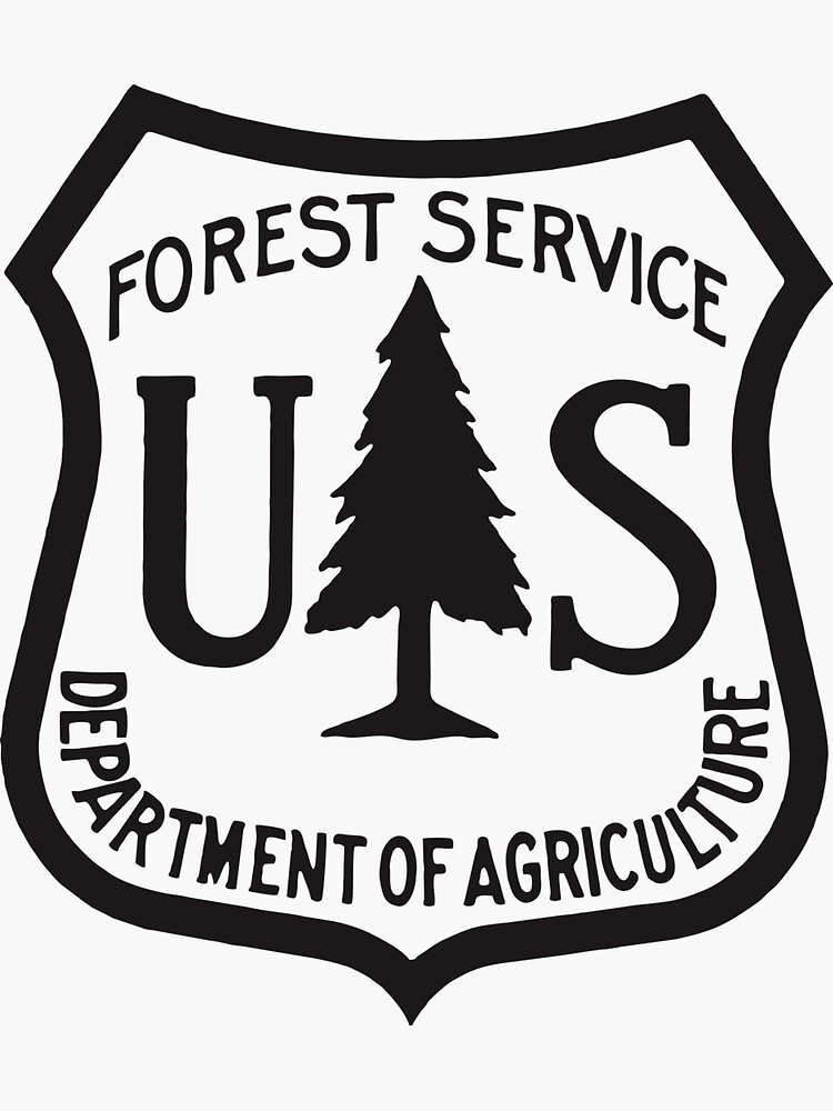 "U.S. Forest Service Logo" Sticker for Sale by ockarhidayah | Redbubble