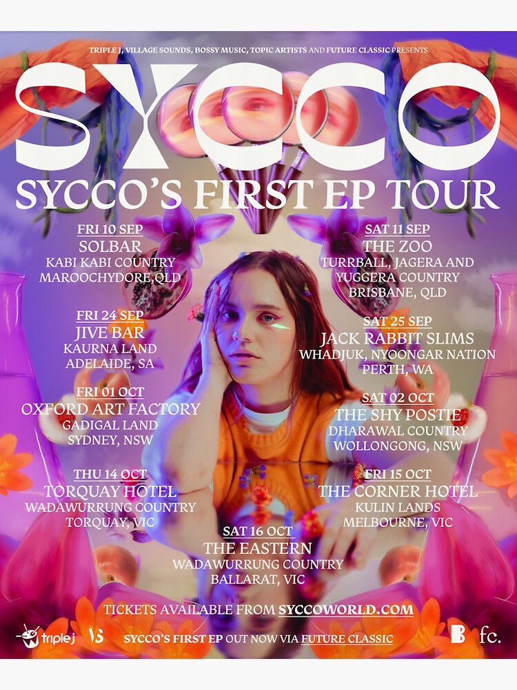 "Sycco #1" Sticker for Sale by evieusher | Redbubble