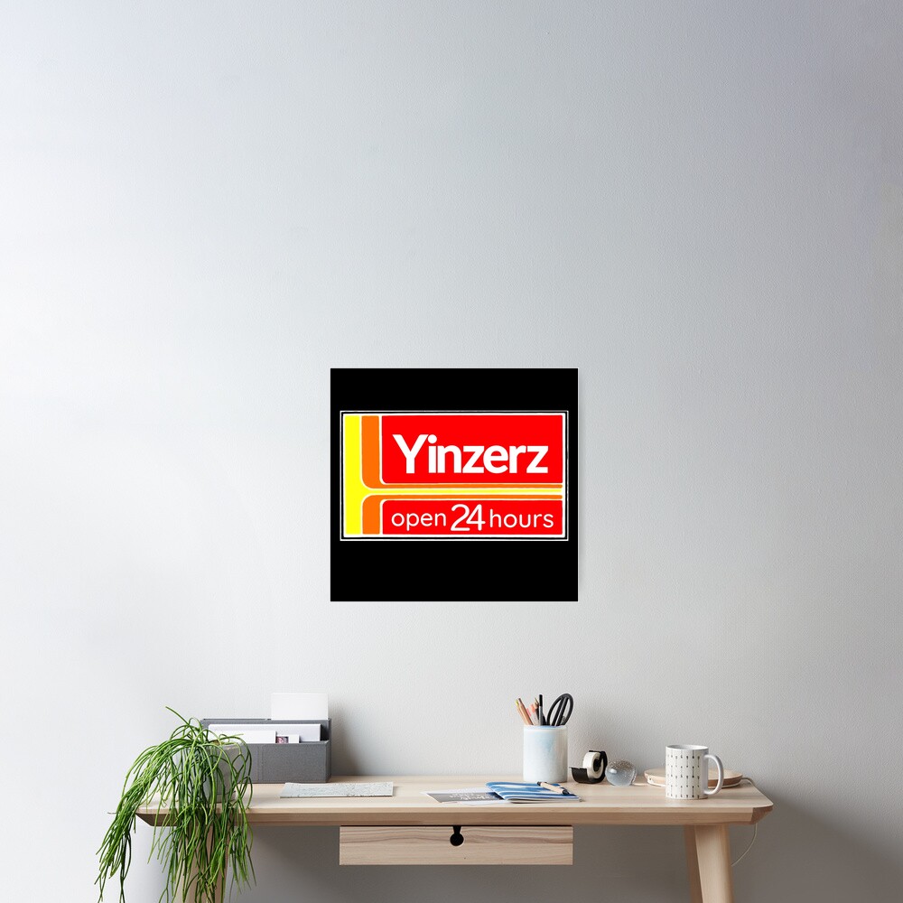 "Yinzers Retro Theme Convenience Store Sign Logo Throwback Joke Yinz ...