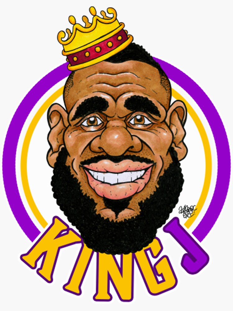 "King J " Sticker by Nataliea1286 | Redbubble