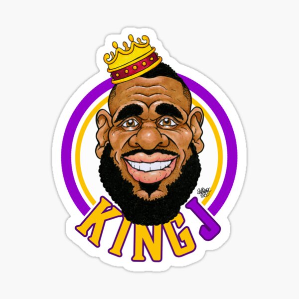 "King J " Sticker by Nataliea1286 | Redbubble