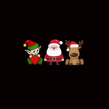 " Elf - OMG i know santa" Sticker for Sale by TheVIP | Redbubble