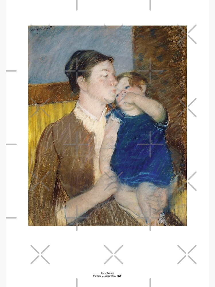 "Mary Cassatt - Mother’s Goodnight Kiss 1888" Poster for Sale by Store ...