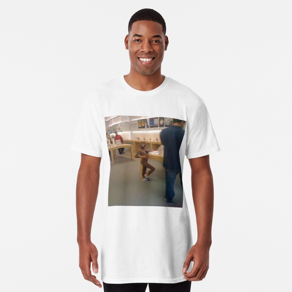 "apple store monkey kid " Sticker for Sale by robynward | Redbubble