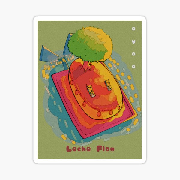 "Leche Flan Cruise" Sticker by OYOO13 | Redbubble