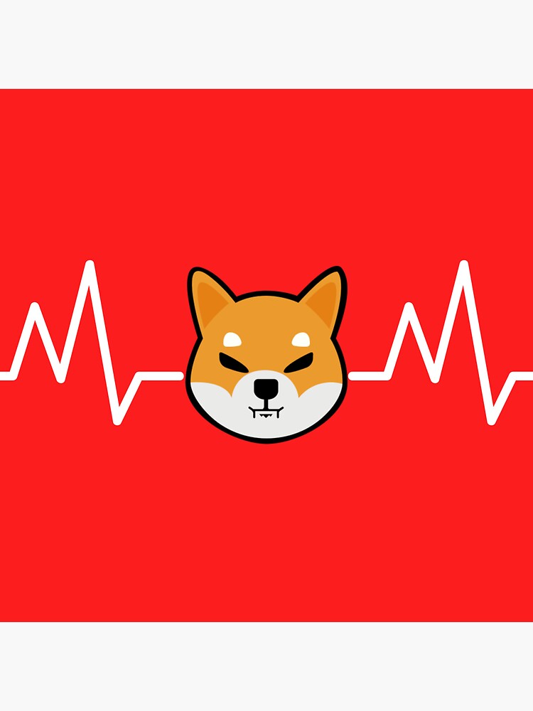 "Shiba Inu (SHIB)" Sticker for Sale by Moizchattha112 | Redbubble