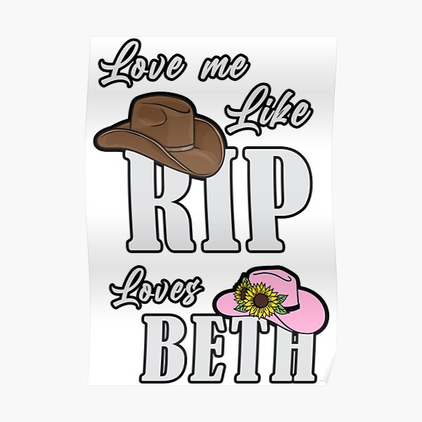 "Rip Wheeler" Poster for Sale by TristanMolsan | Redbubble