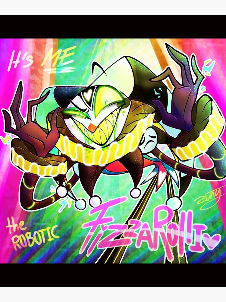 "Robofizz Hazbin Hotel Helluva Boss " Art Print by Forgotten3A | Redbubble