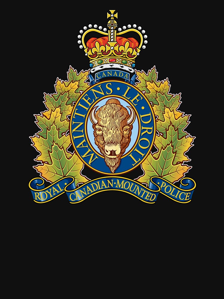 "RCMP " T-shirt for Sale by susyatunsusma | Redbubble | canada t-shirts ...